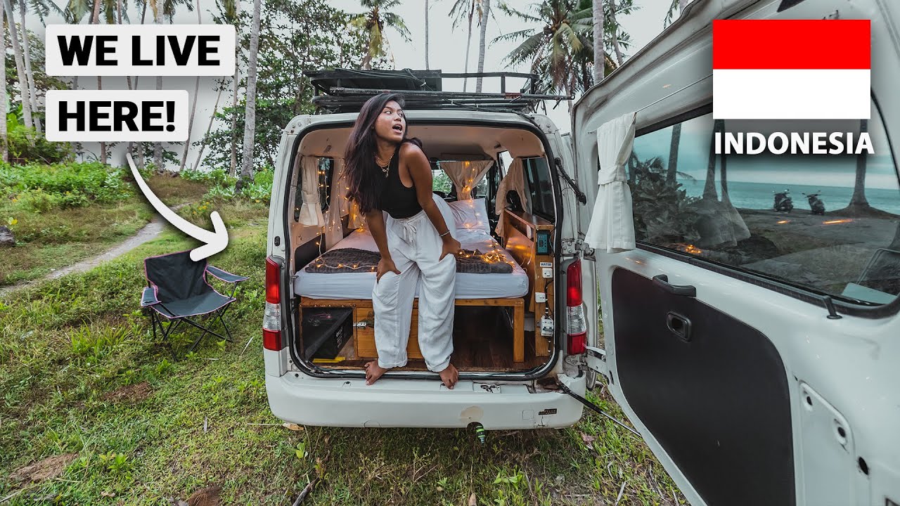 24 Hour Camper Van Road Trip in Bali Indonesia - YouTube