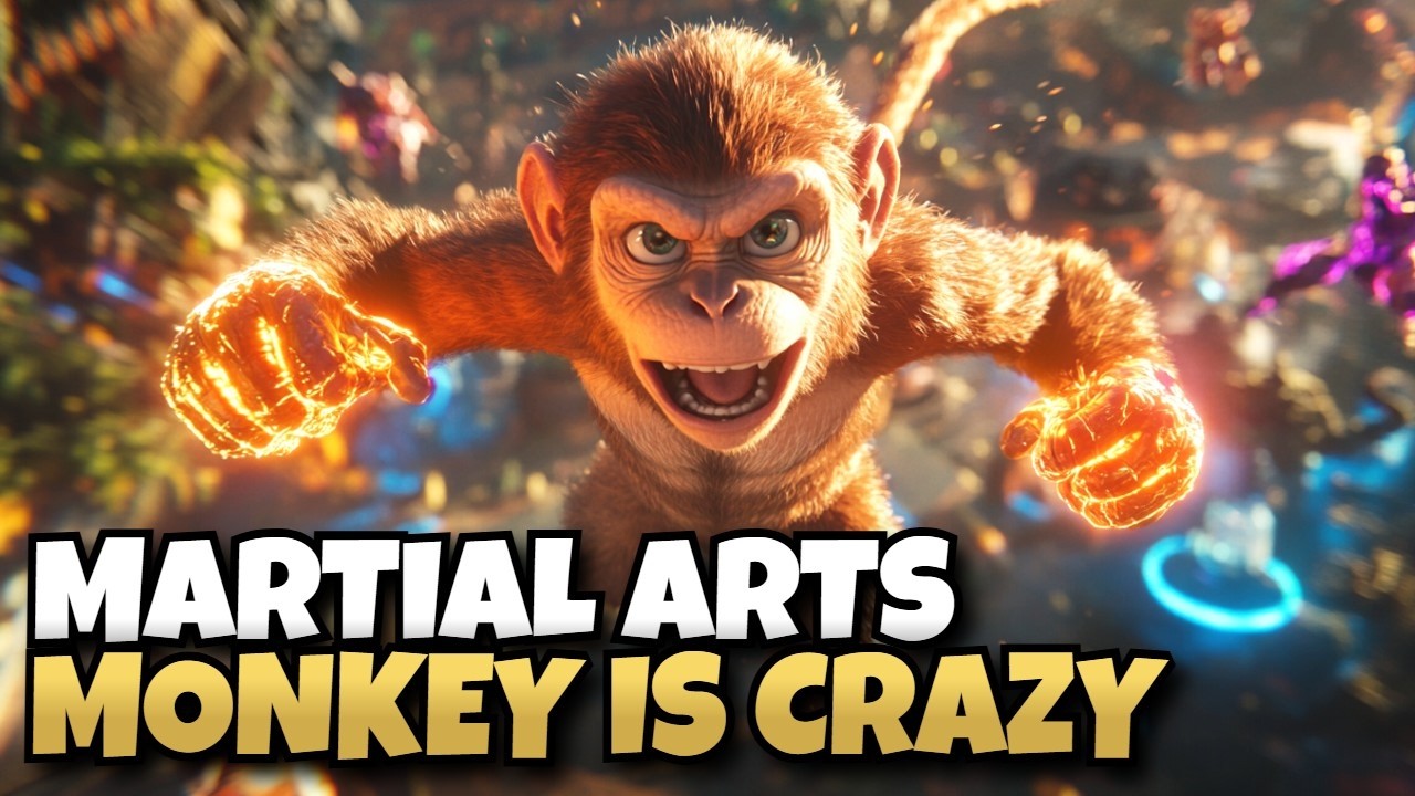 New Monkey Character Punches his Way Through Hordes of Enemies ...