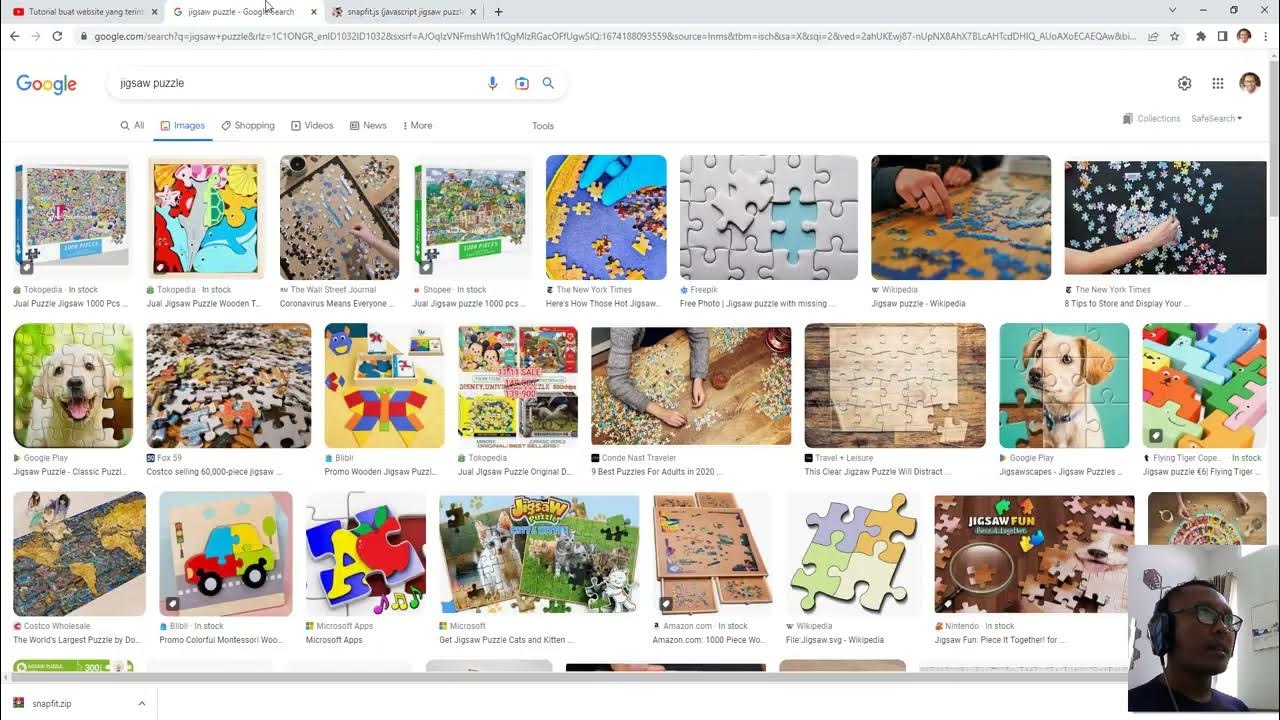 Tutorial bikin game HTML5 membuat puzzle sederhana dengan library ...