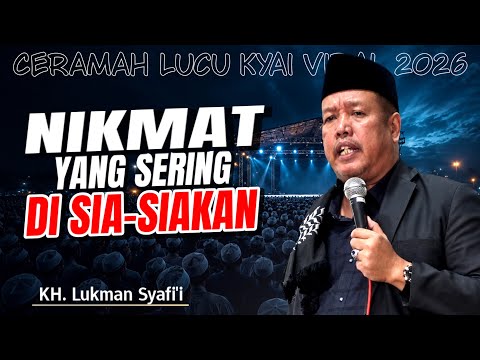 WONG GENDENG DI LARANG SHOLAT ‼️ TERBARU, NGAJI LUCU PENUH ILMU BERSAMA KH LUKMAN SYAFI'I BLITAR