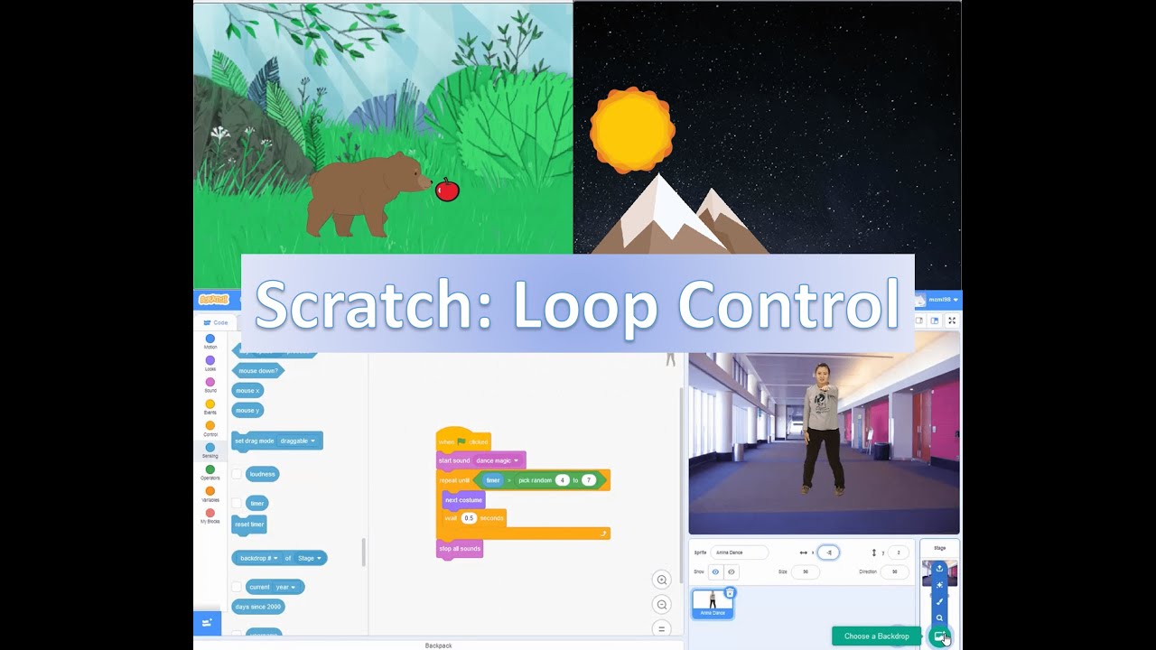 MIT Scratch Tutorial: Loop Control - YouTube