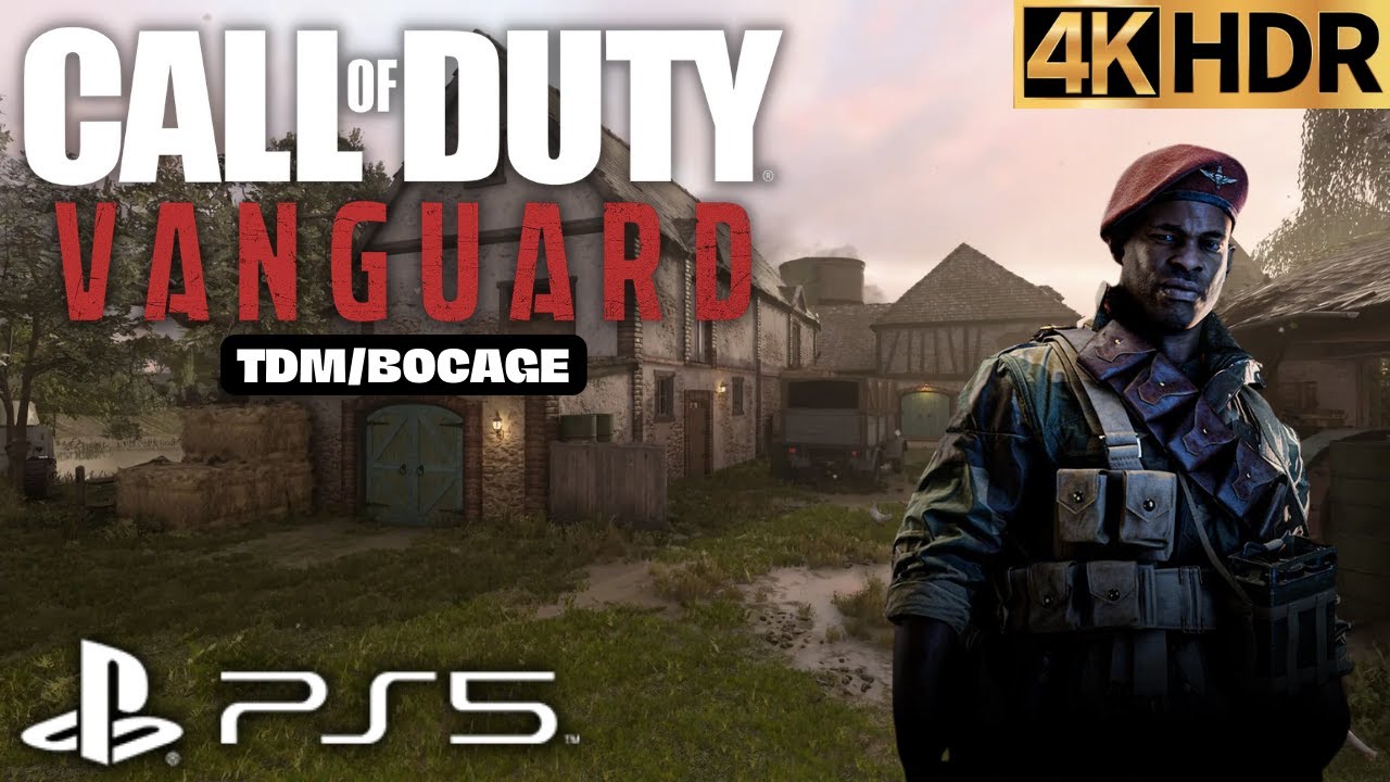Call of Duty: Vanguard Multiplayer | TDM on Bocage | PS5, PS4 | 4K HDR ...