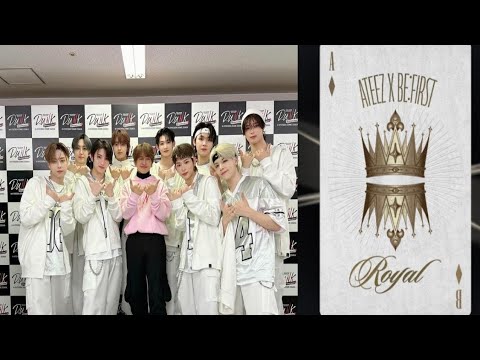 BE:FIRST、ATEEZとの交流の中で引き出された新しい魅力 「Royal」が成し遂げる一体感 - YouTube