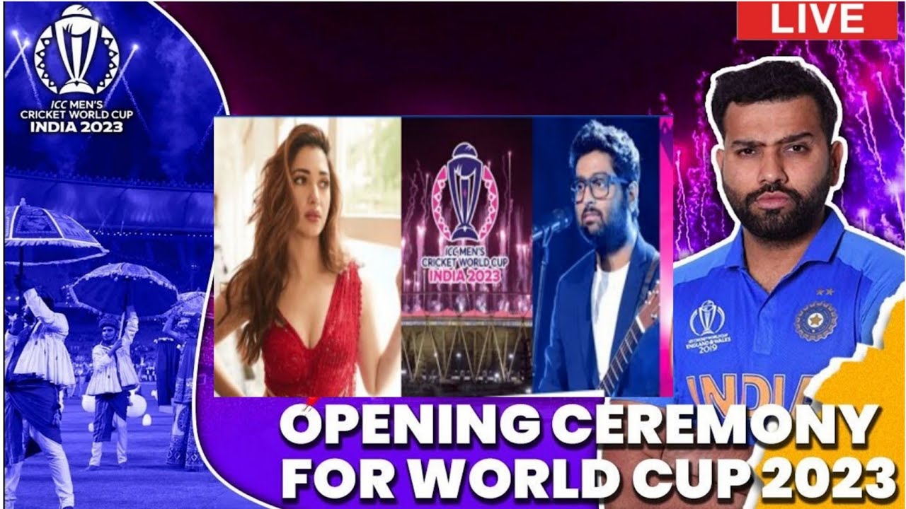 World-Cup 2023 Opening Ceremony | Worldcup 2023 #cwc2023 #worldcup2023 ...