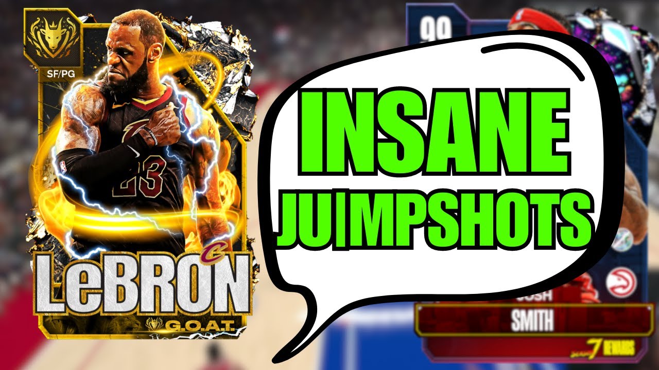 GOAT LEBRON JAMES AND MANY JUMPSHOT CHANGES! REGAL CARD AND EVO REVIEW ...
