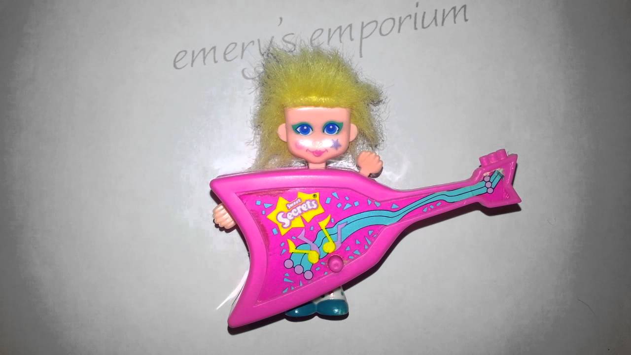 Sweet Secret Rock 'N Locket 80's toy by Galoob - YouTube