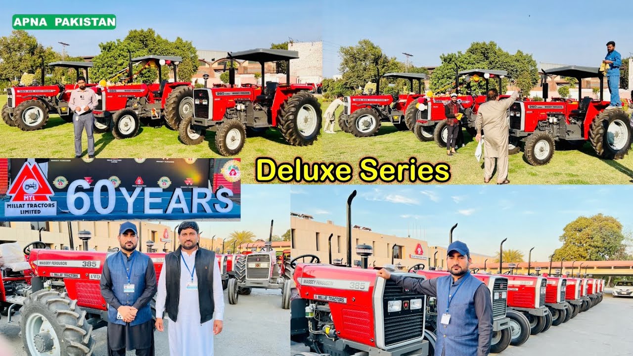 Deluxe Series Millat Tractor.MF385 MF260 MF385 4WD.Price Review details ...