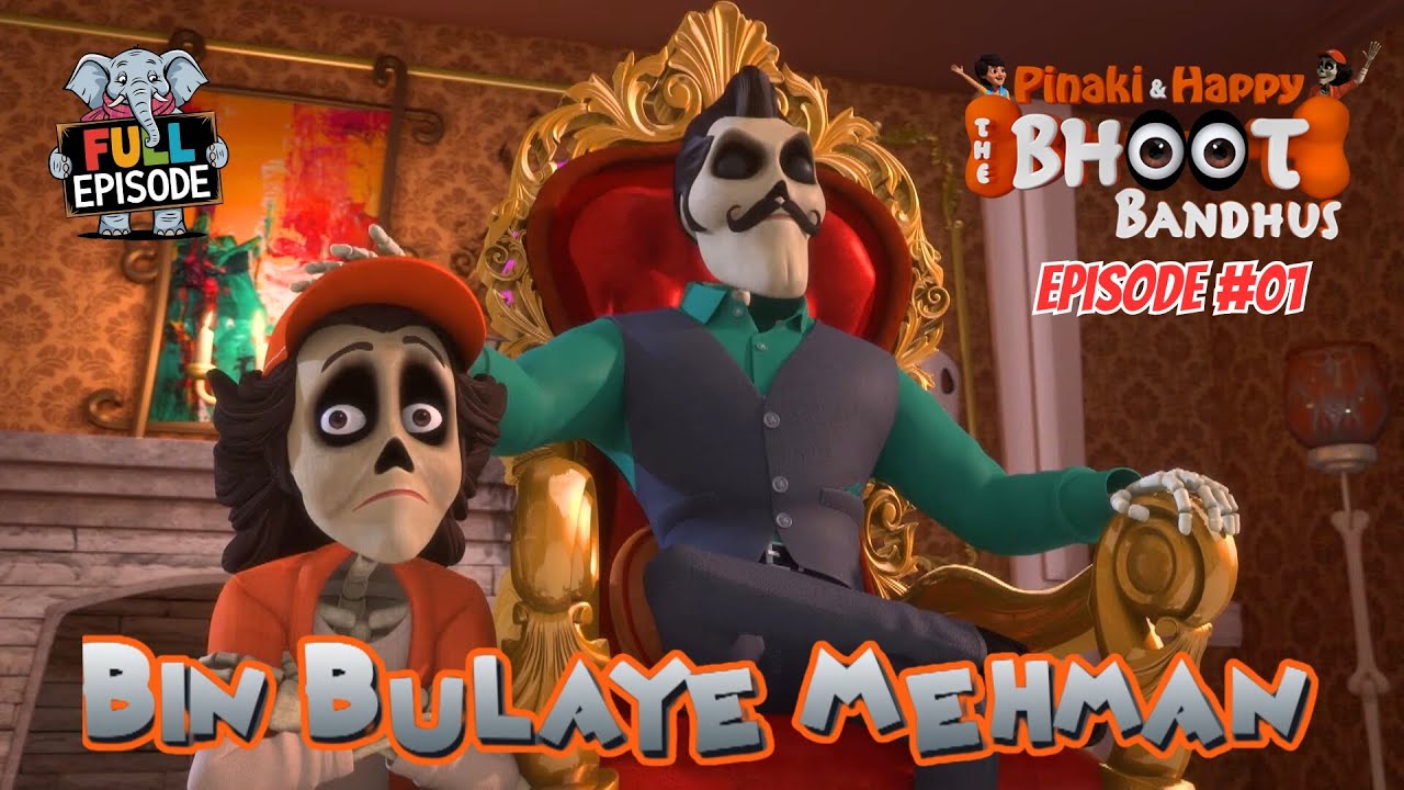 बिन बुलाये मेहमान | Pinaki and Happy - Bhoot Bandhus | Full Episode 02 ...