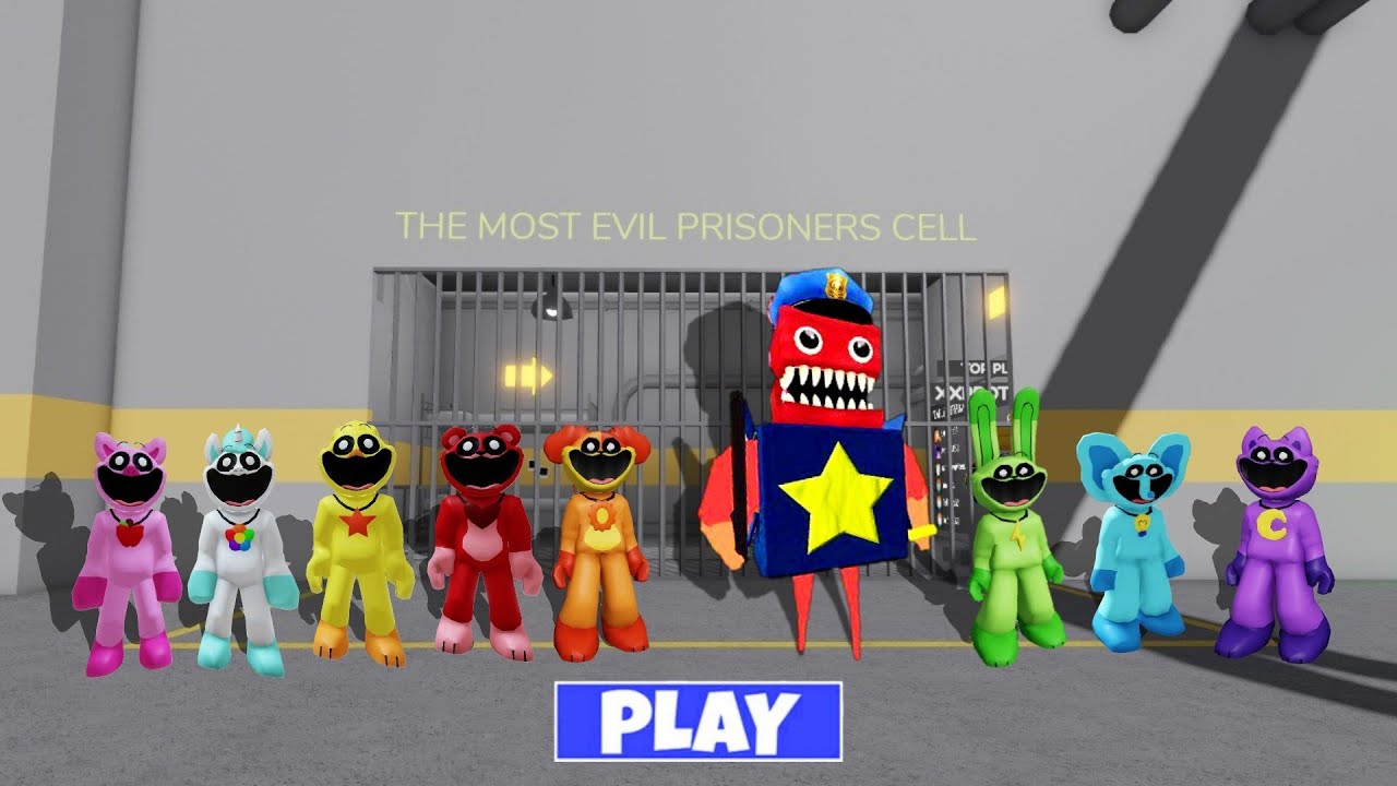 BOXY-BOO BARRY'S PRISON RUN VS Smiling Critters - Walkthrough Full ...