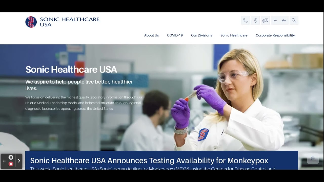 Sonic Healthcare USA on Chromebook - YouTube