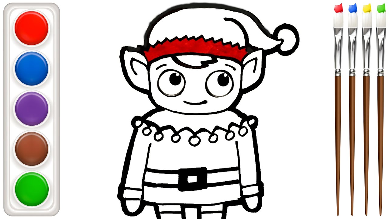 How to draw elf - YouTube