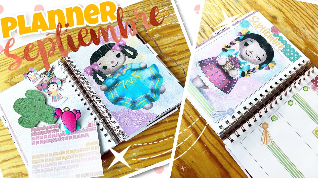 📔Planner Agenda Septiembre 💚🤍 ️ #organizacion #planner #agenda # ...