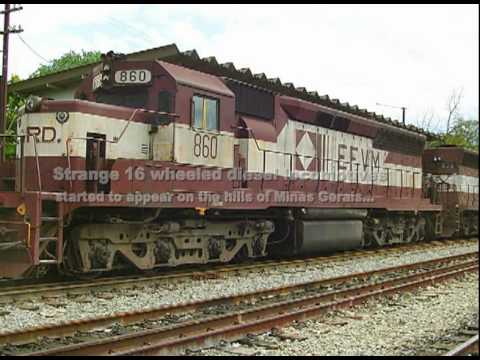 DDM45 and U26C of Estrada de Ferro Vitória à Minas (EFVM) in HO scale ...