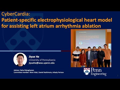 CyberCardia: Patient-specific heart model - Jiyue He, PhD defense - YouTube