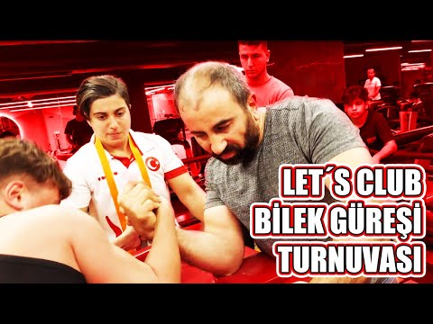 LETS CLUB BİLEK GÜREŞİ TURNUVASI | HAKEM ÇELİK BİLEK ESRA KİRAZ YAN HAKEM CEVİZCİ ALİ - ALİ KARAÇETE