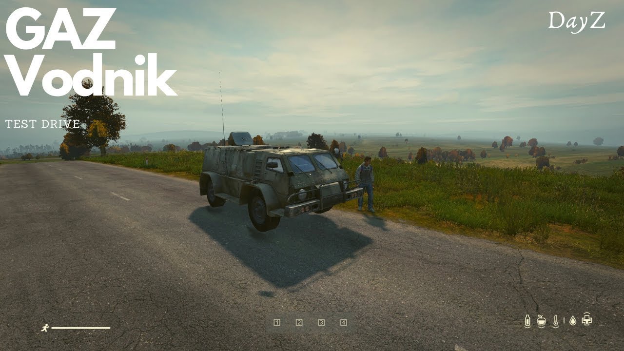 DayZ Expansion Mod - GAZ Vodnik Truck Test drive - YouTube