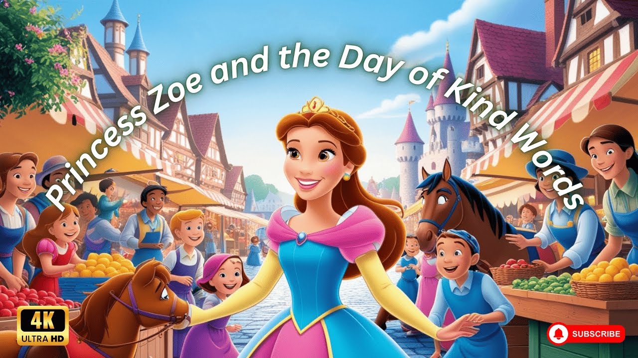 Princess Bedtime Story in Portuguese | Princesa Zoe e o Dia das ...