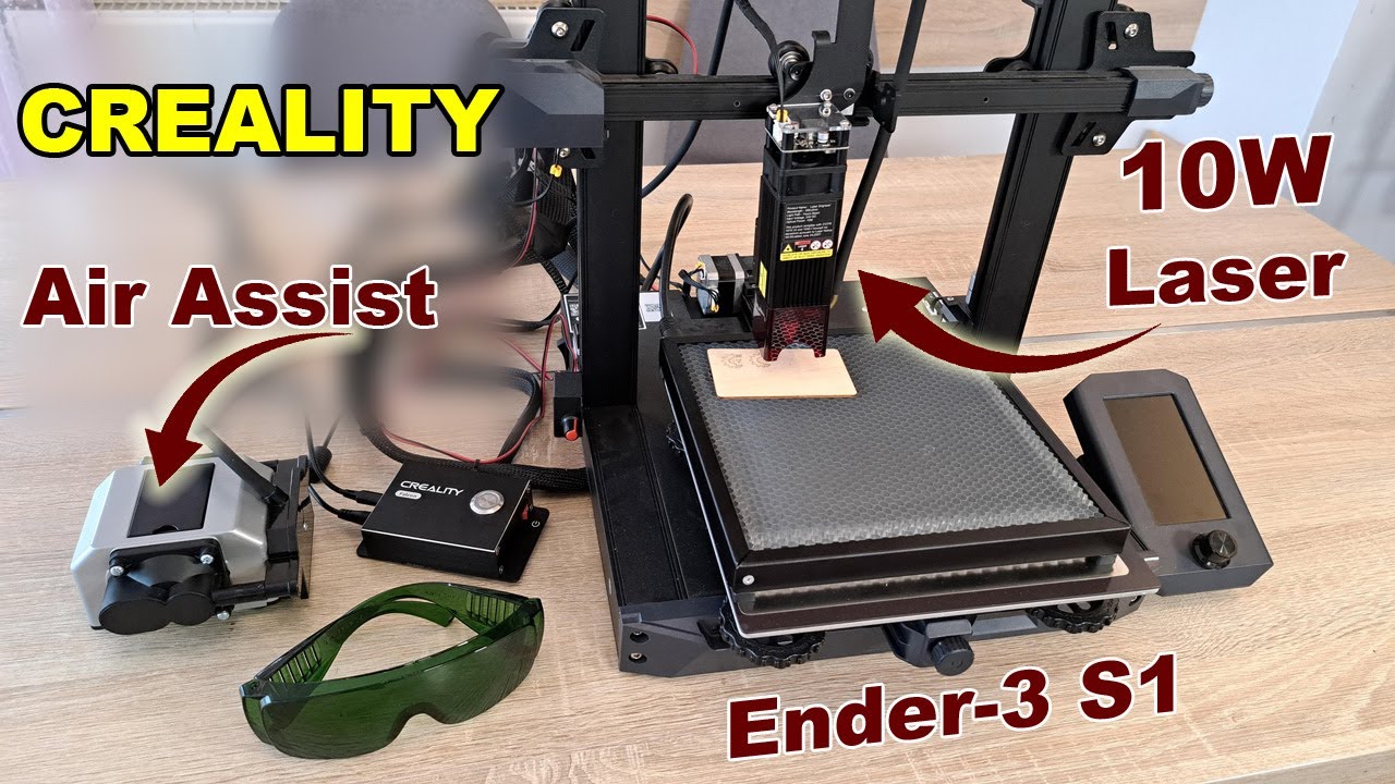 Creality 10W Laser Module For Ender 3 3D Printers Falcon Tested
