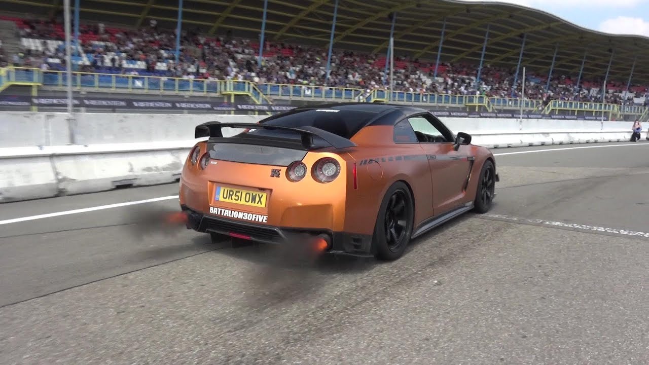 800HP Nissan GT-R Litchfield w/ Boostlogic Exhaust - Revs & LAUNCH ...