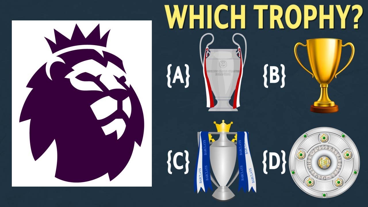 Can You Guess The Correct Trophy!? | Football Quiz - YouTube