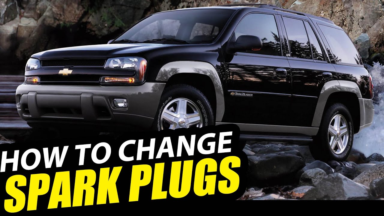 How to CHANGE SPARK PLUGS in a CHEVY TRAILBLAZER (2002-2009) #repair # ...