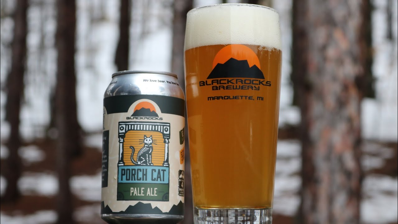 BlackRocks Brewery|Porch Cat|Pale Ale With Nectaron Hops! - YouTube