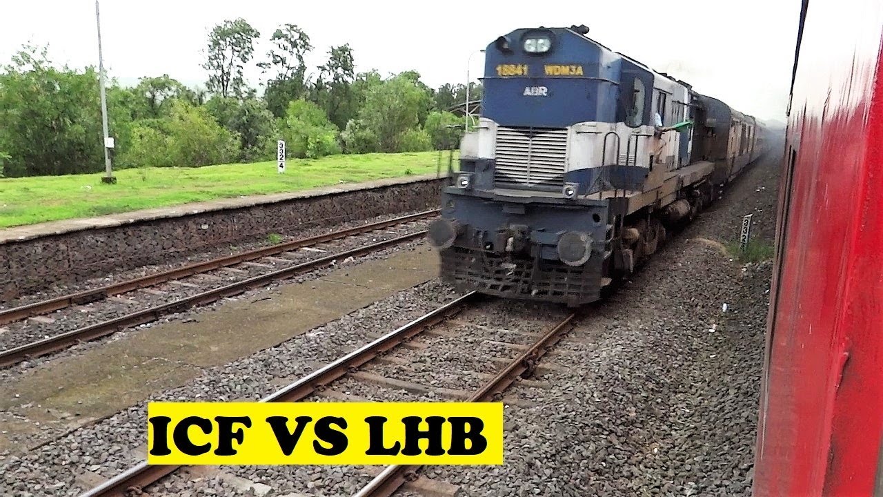Rajdhani Watch Arrogance | WDM3A ICF Hisar Coimbatore Chug, Smoke ...