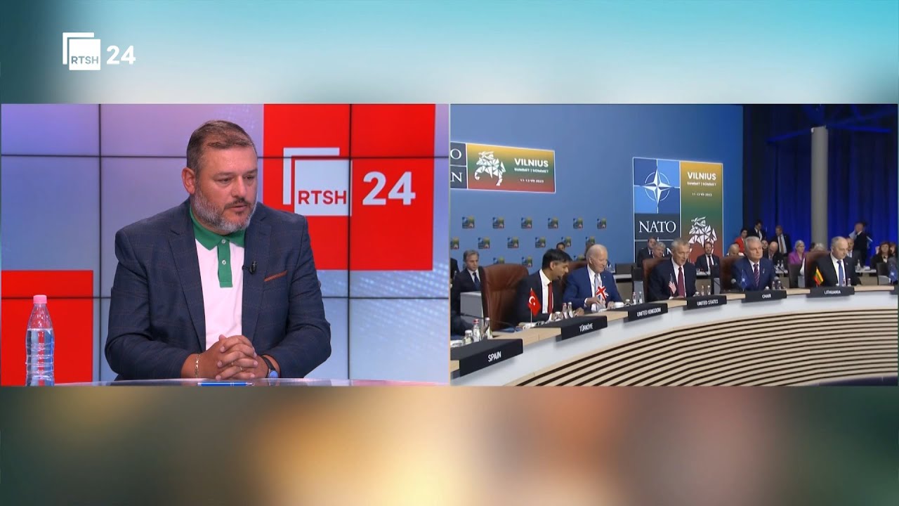 Samiti i NATO-s/ Flet për RTSH24 eksperti i çështjeve të sigurisë Elton ...