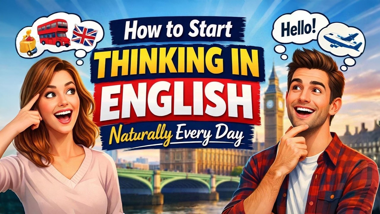 How to Start Thinking in English Naturally Every Day | Easy Tips to ...