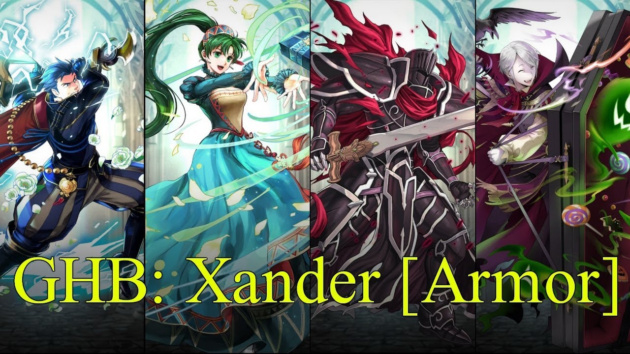 Fire Emblem Heroes - Grand Hero Battle: Xander [Armor] - Lyn, Hector ...