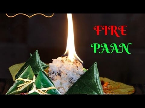 how to eat fire pan in first time - YouTube