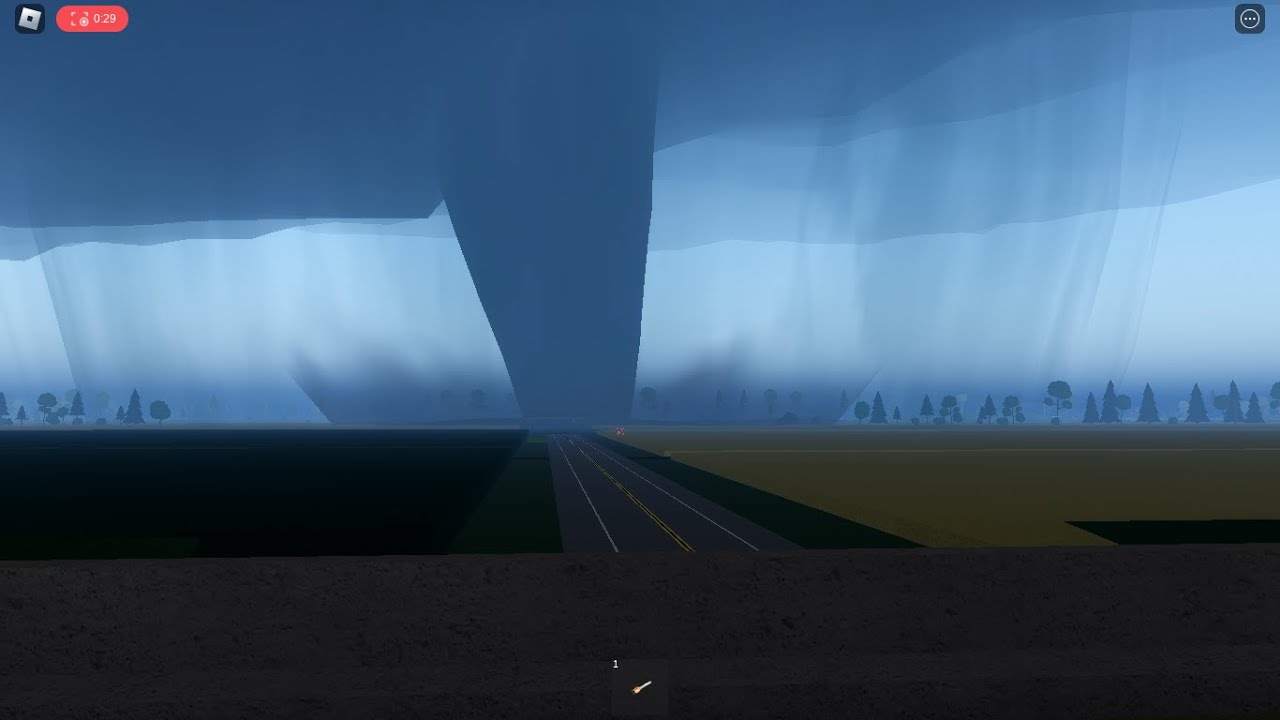 Roblox twisted EF2 tornado hits tenkiller - YouTube