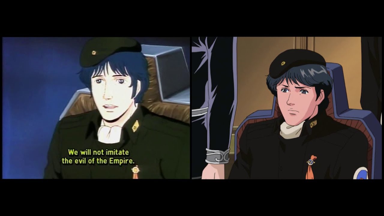 LoGH - Episode 7 (9/10) | LaserDisc vs Blu-ray - YouTube