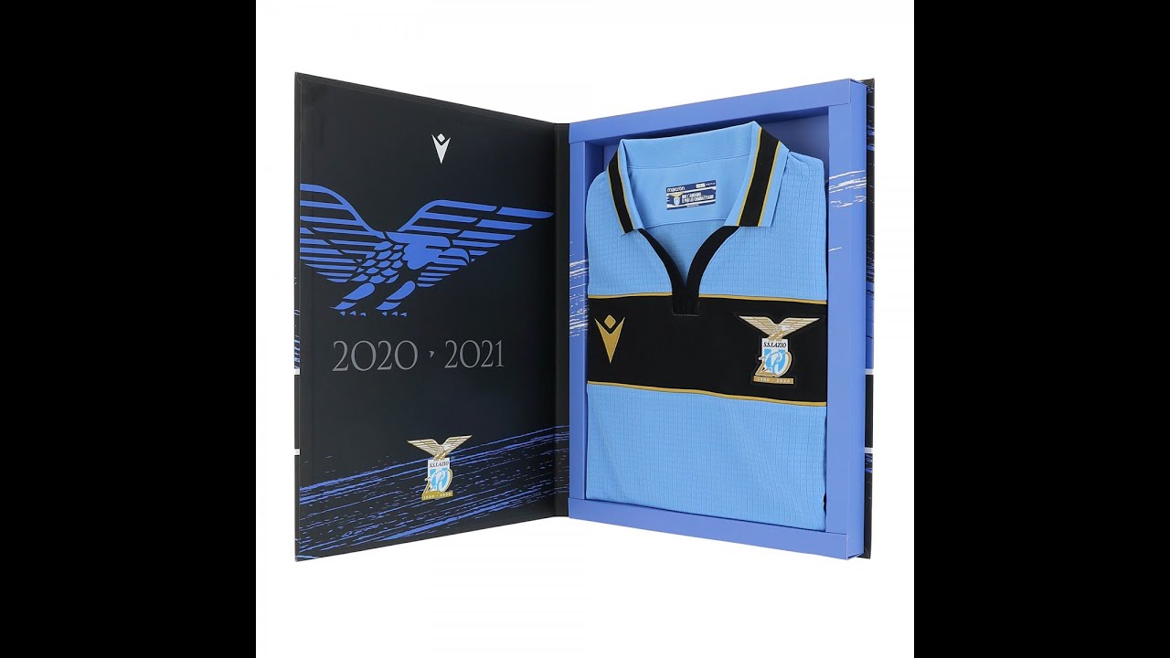Box Lazio 2020 2021 home Champion League verson shirt jersey limited ...
