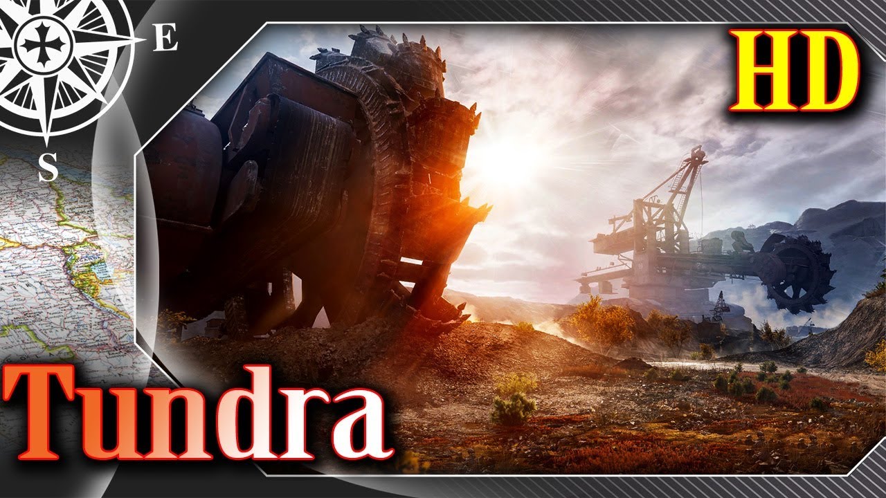 Tundra HD - wielkie koparki - Mapy - World of Tanks - YouTube