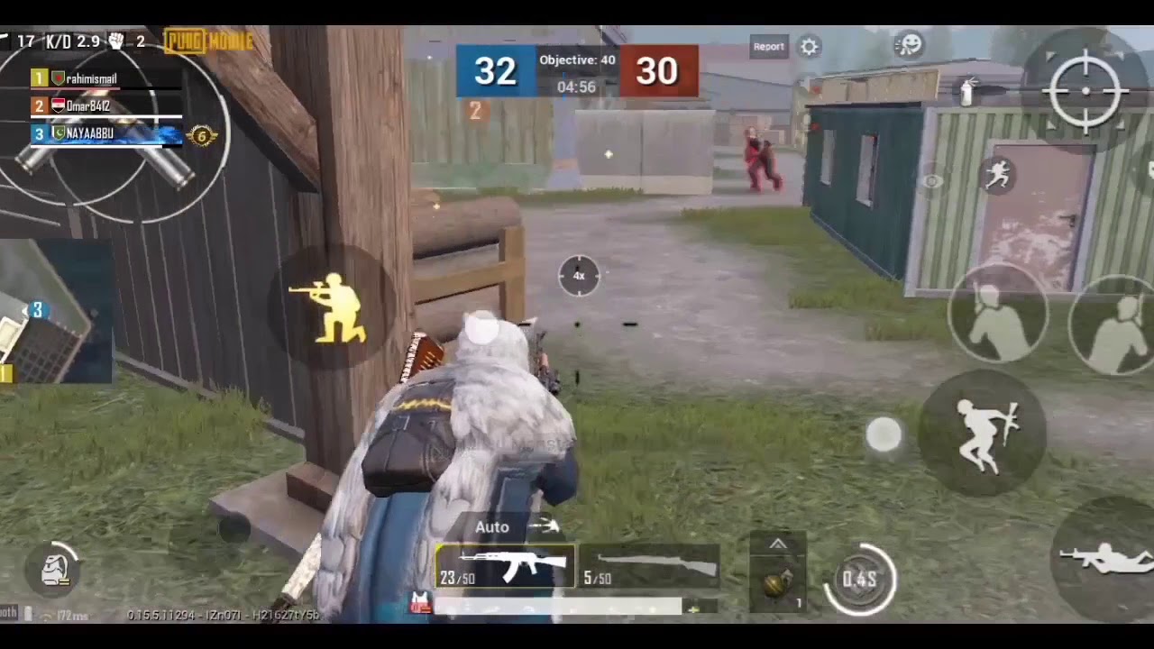 PUBG MOBILE(AKM 4X SCOPE ACTION) - YouTube