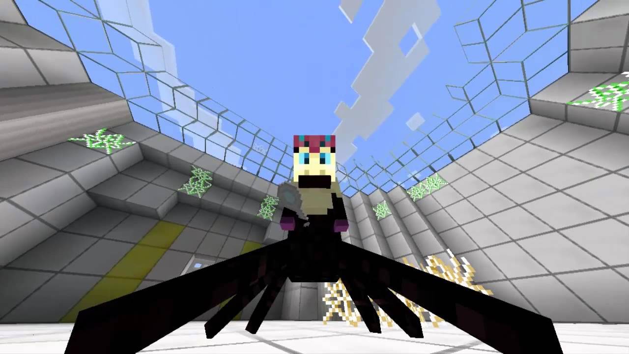 minecraft:mod showcase Spider queen mod(so creepy!!) - YouTube