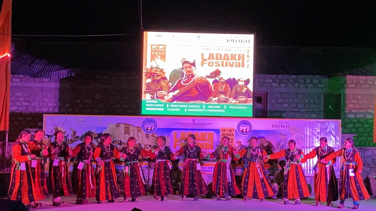 Beautiful Jabro cultural performance by SAVE Changthang on Ladakh ...