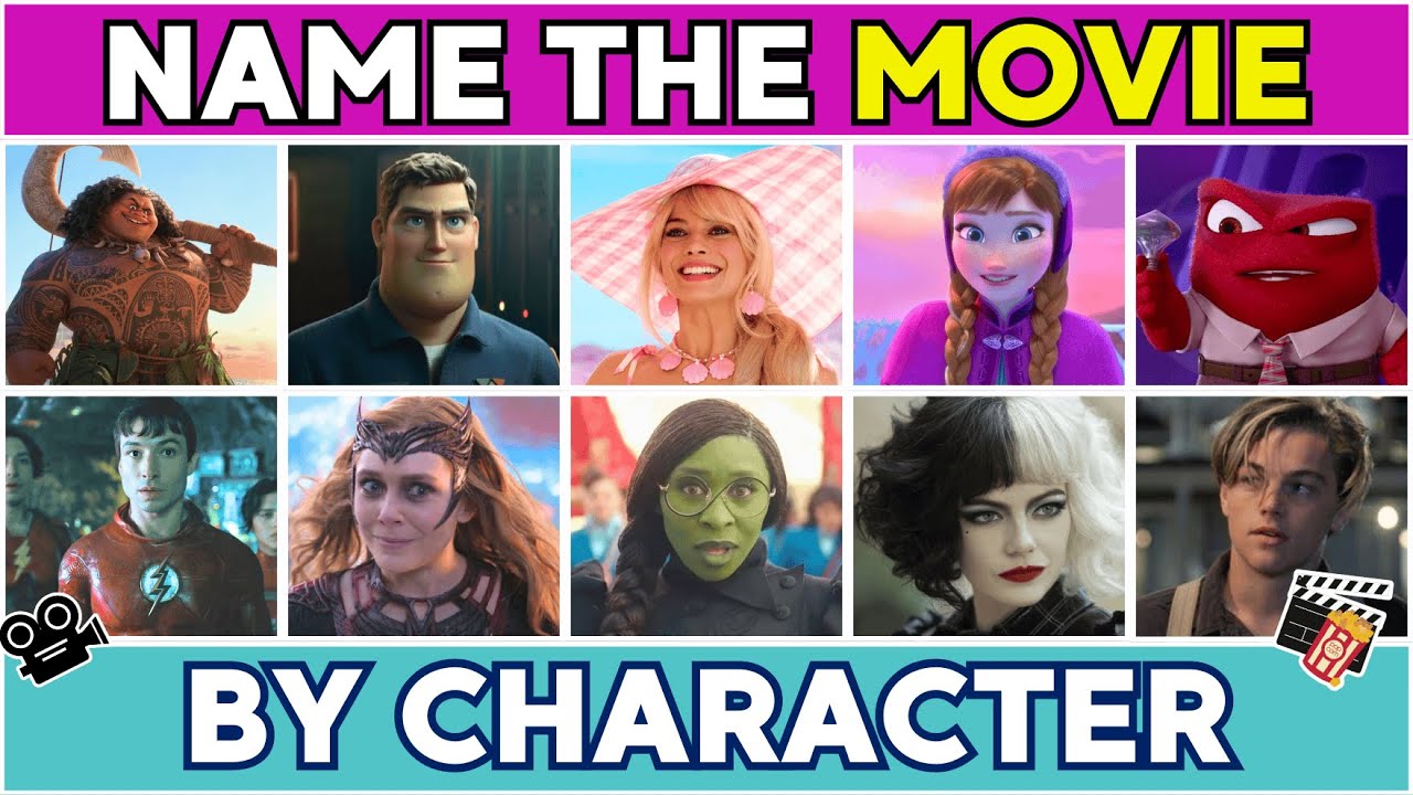 Guess the Movie Quiz: Can You Name These 50 Films by Characters? (Part ...