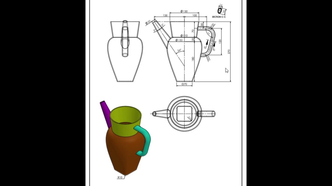 Solidworks - Previous Exam Page 33 - YouTube
