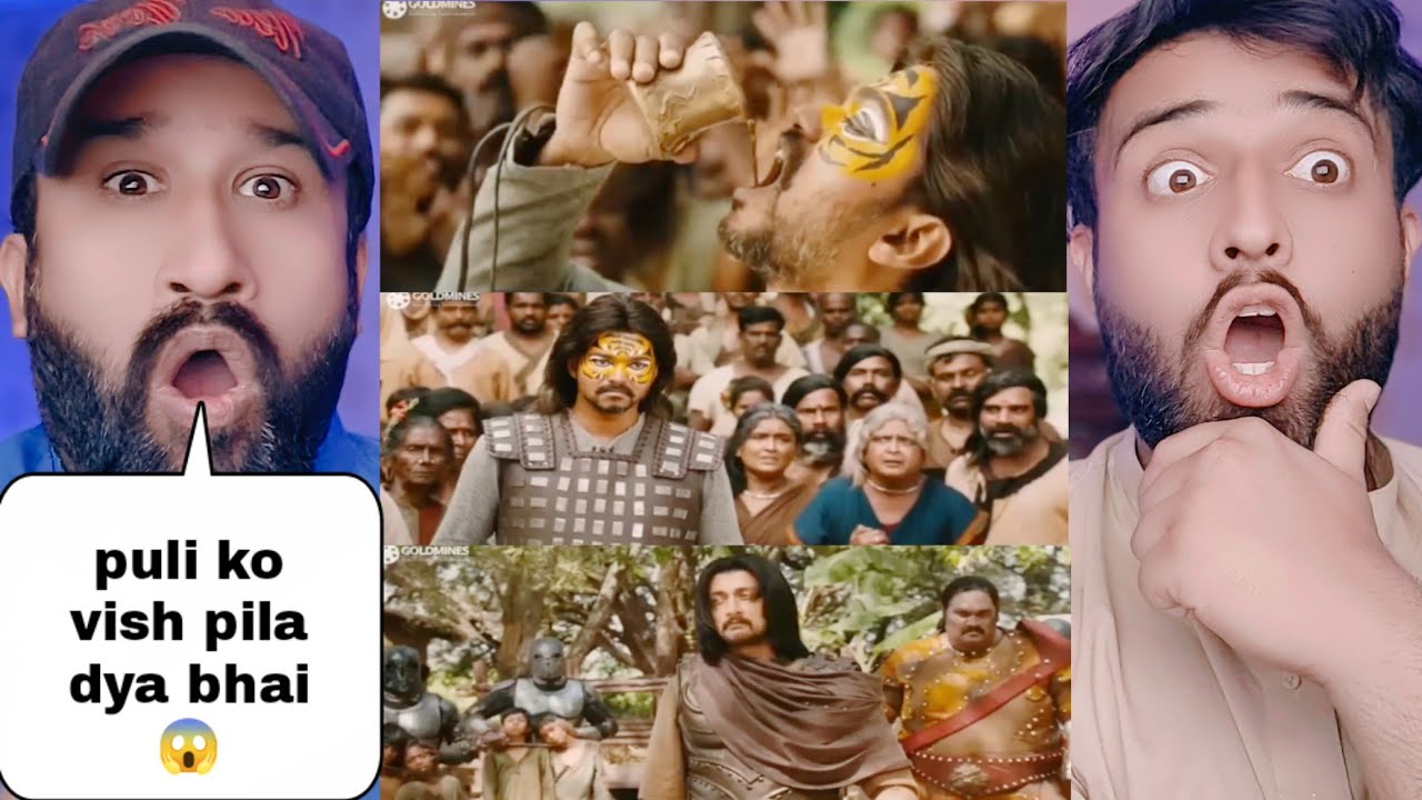 Puli Movie | Puli Drink Poison Scene | Vijay Thalapathi | Pakistani ...