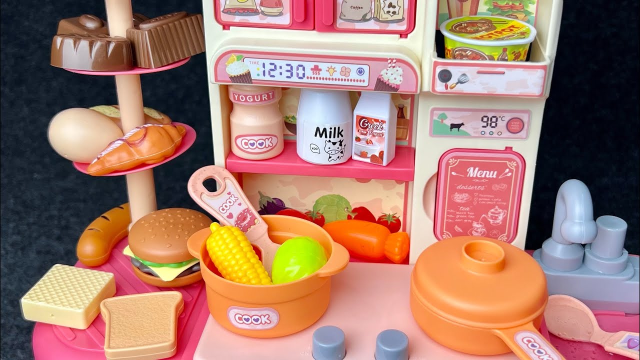 15 Minutes Satisfying with Unboxing Dream Kitchen Set Toys | ASMR - YouTube