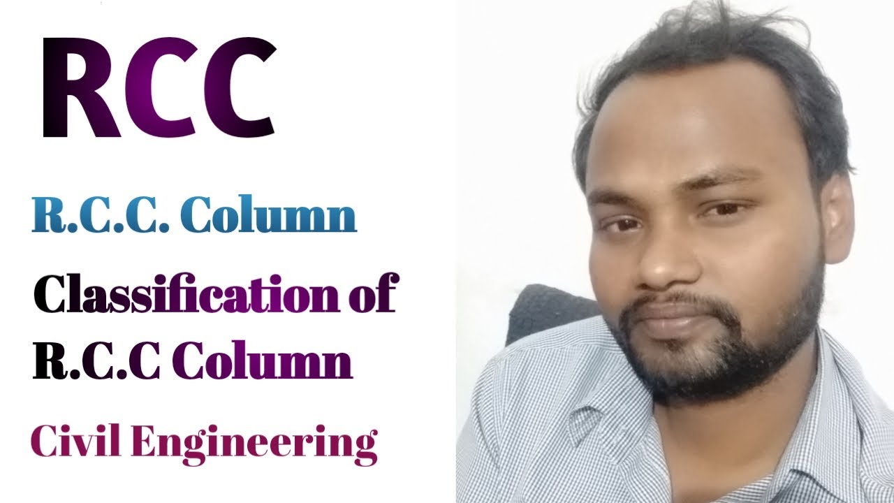 RCC ( R.C.C. Column) Class 2 Classification of RCC Column by Deepak ...