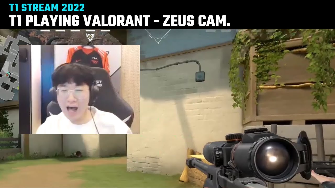 [Full game] T1 team playing Valorant - Zeus cam. | T1 Stream Moments ...