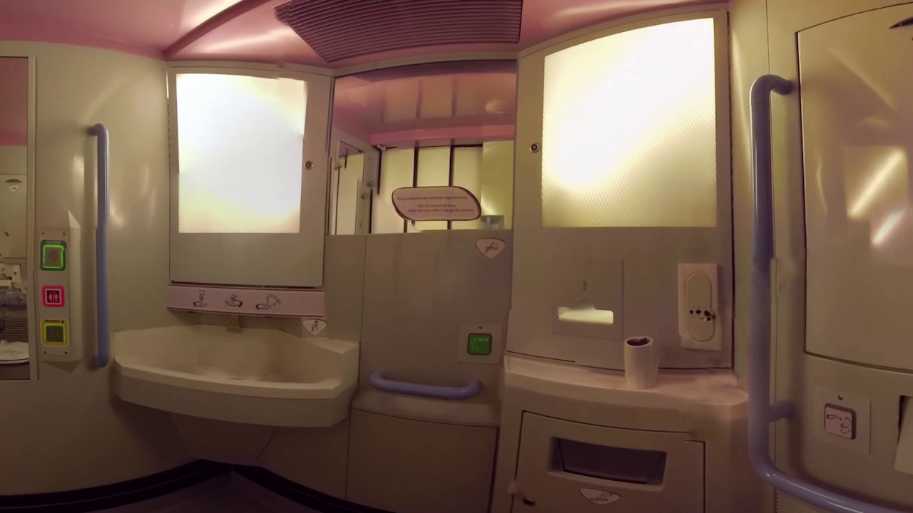 VIRTUAL WC - TGV TRAIN - 360VIDEO - YouTube