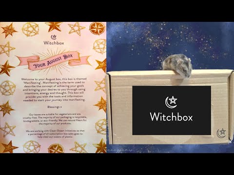 Witchbox August 2024 Unboxing - Manifesting - Witchcraft Subscription ...