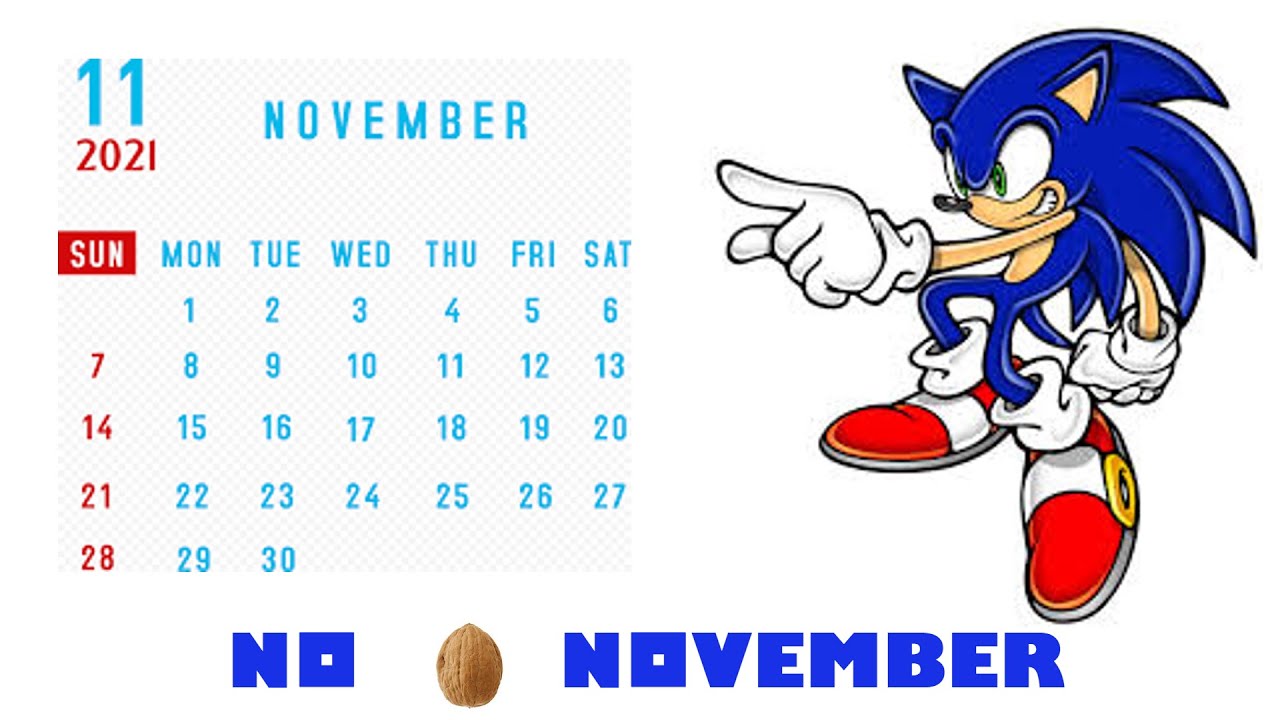 No Nut November in 2021 (Sonic) - YouTube