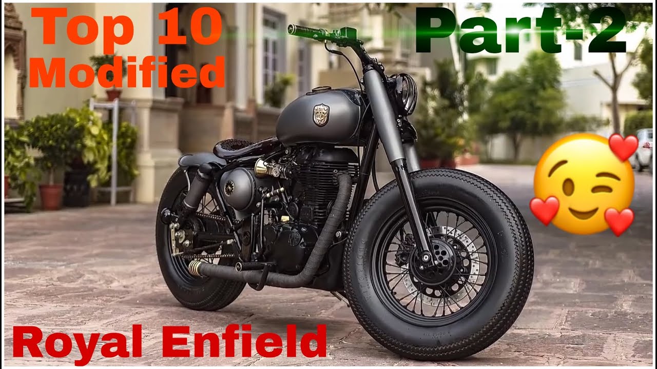 Top 10: Best Modified Royal Enfield Bikes In India | Classic 350 ...