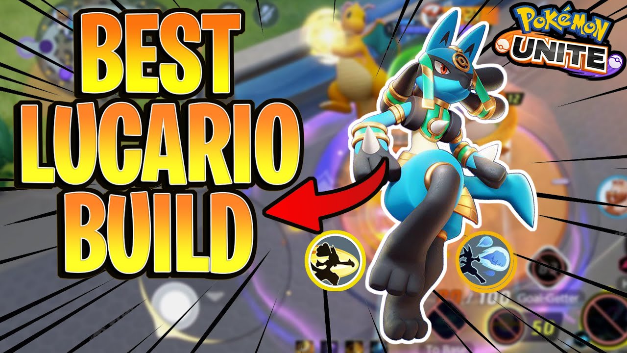 | POWER LUCARIO BUILD | BEST LANE POKEMON - YouTube