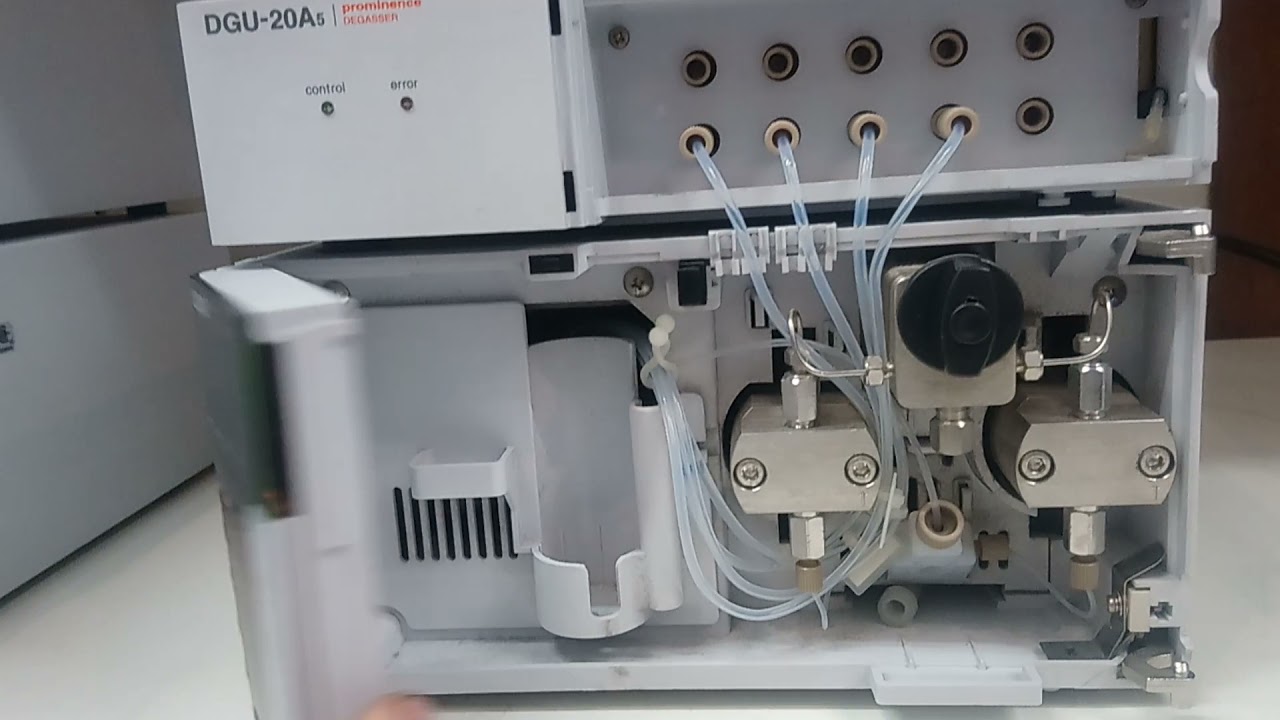 Shimadzu LC-20AD - YouTube